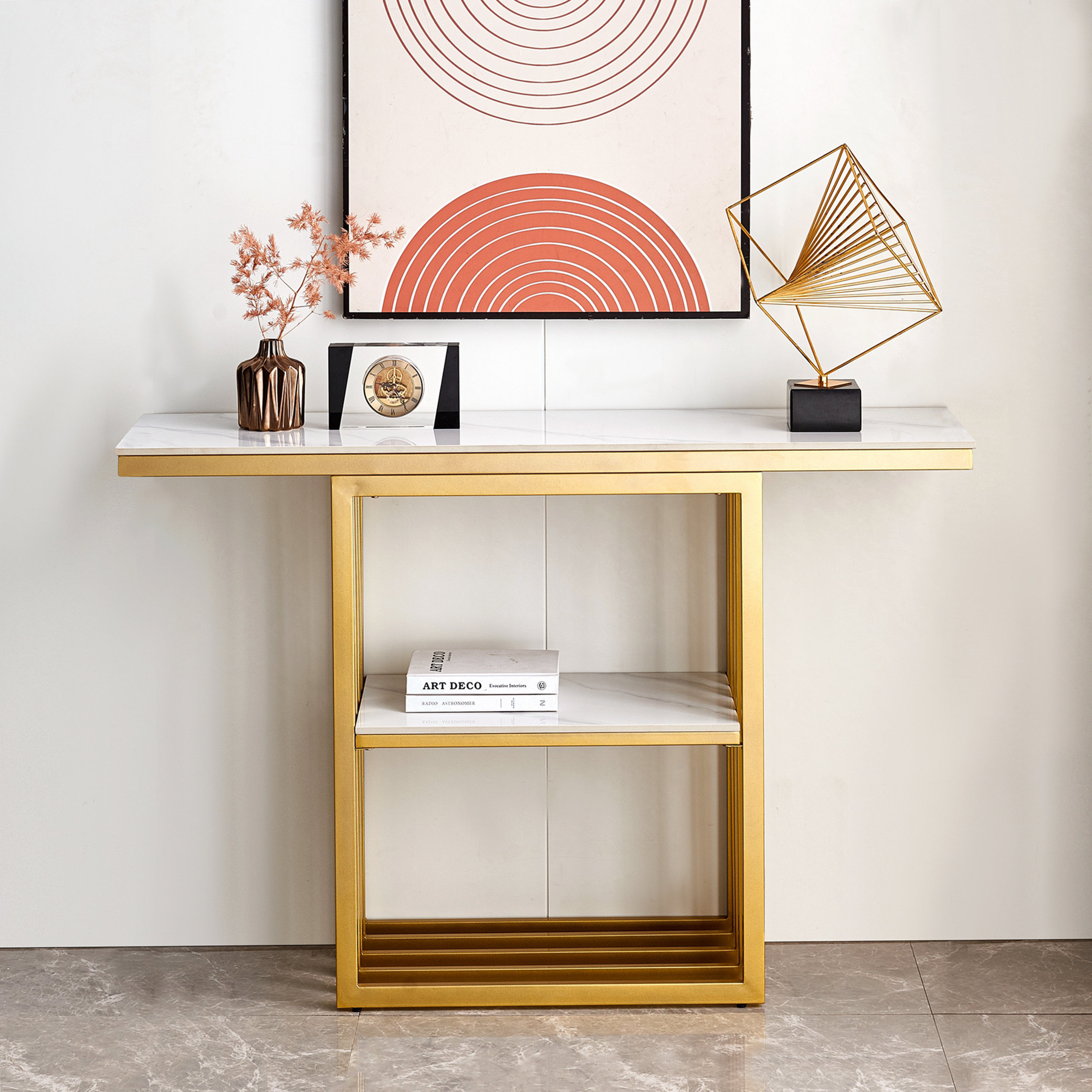 Ivy Bronx Lyudi 47.24'' Console Table | Wayfair