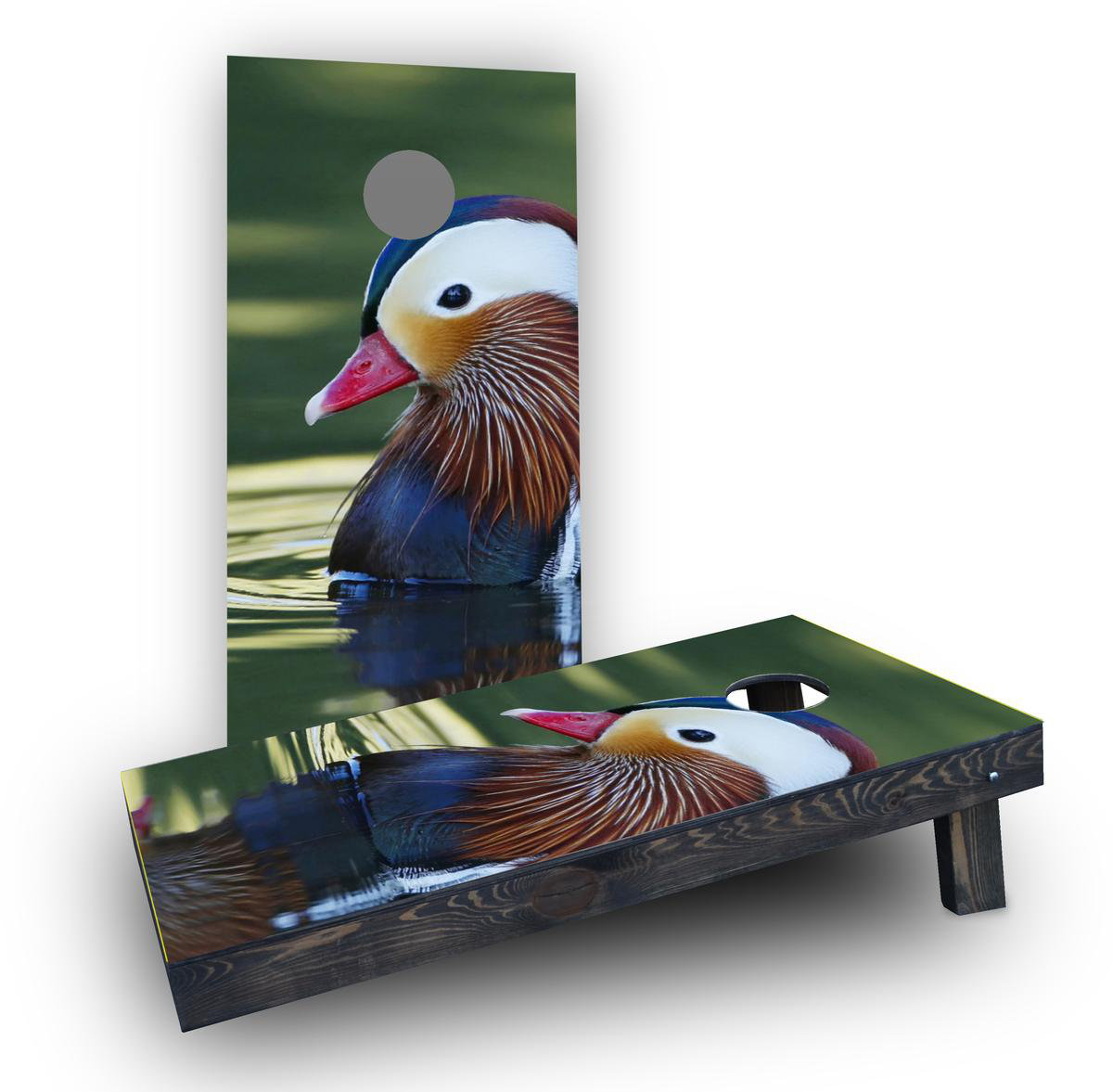 Custom Cornhole Boards Planches à cornholes de canards de chasse ...