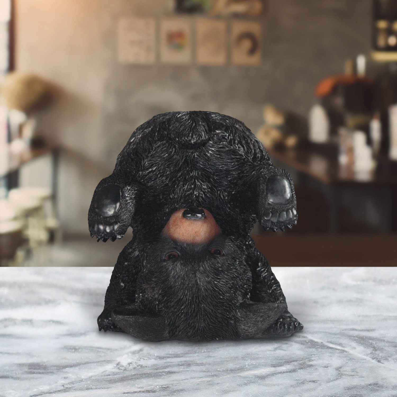 Trinx Jayshon 7"H Black Bear Tumbling Figurine Unique Gifts - Wayfair ...