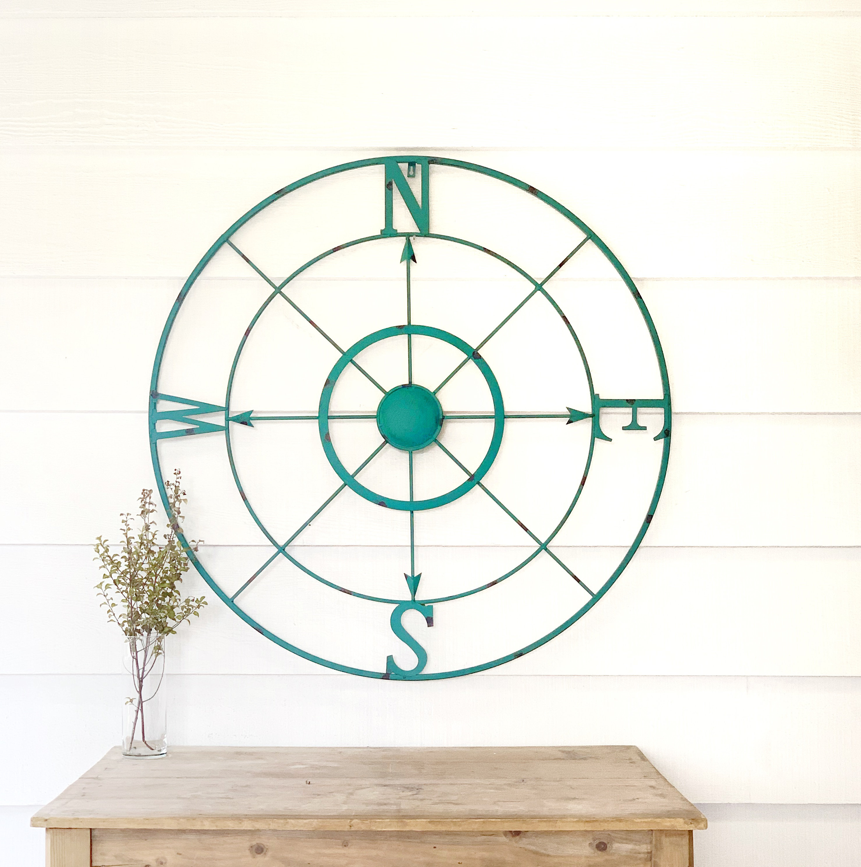 Breakwater Bay Nautical Metal Compass Rose Wall Décor & Reviews | Wayfair