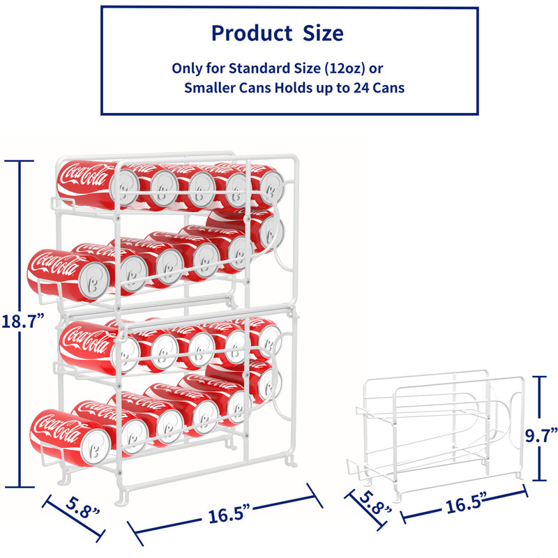 Rebrilliant Margueriette Stackable Beverage Soda Can Dispenser ...