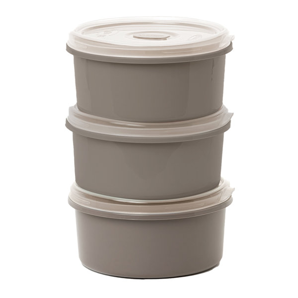 Plasvale Plastic 3 Container Food Storage Set - Wayfair Canada