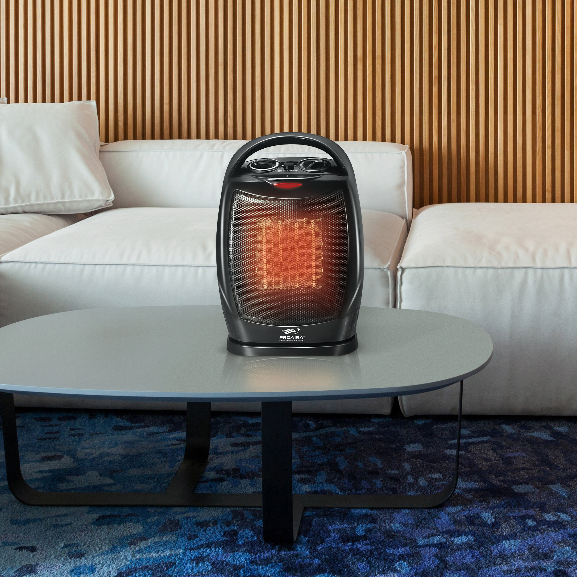 Proaira Oscillating Ceramic Heater - Wayfair Canada