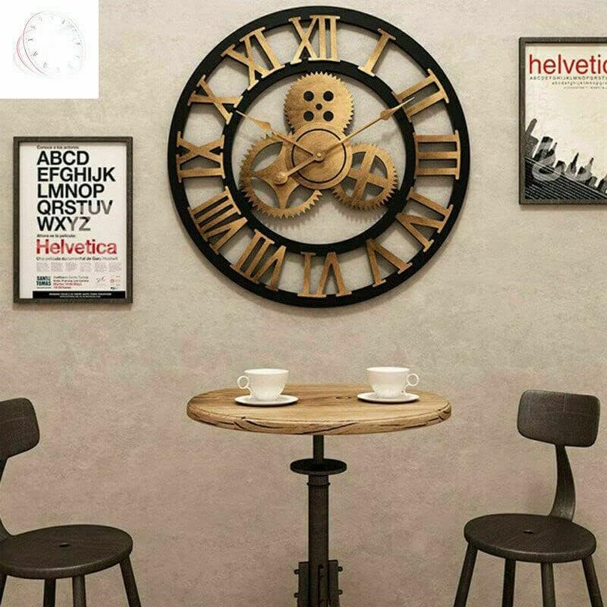 Trent Austin Design Stainforth Metal Wall Clock | Wayfair.co.uk
