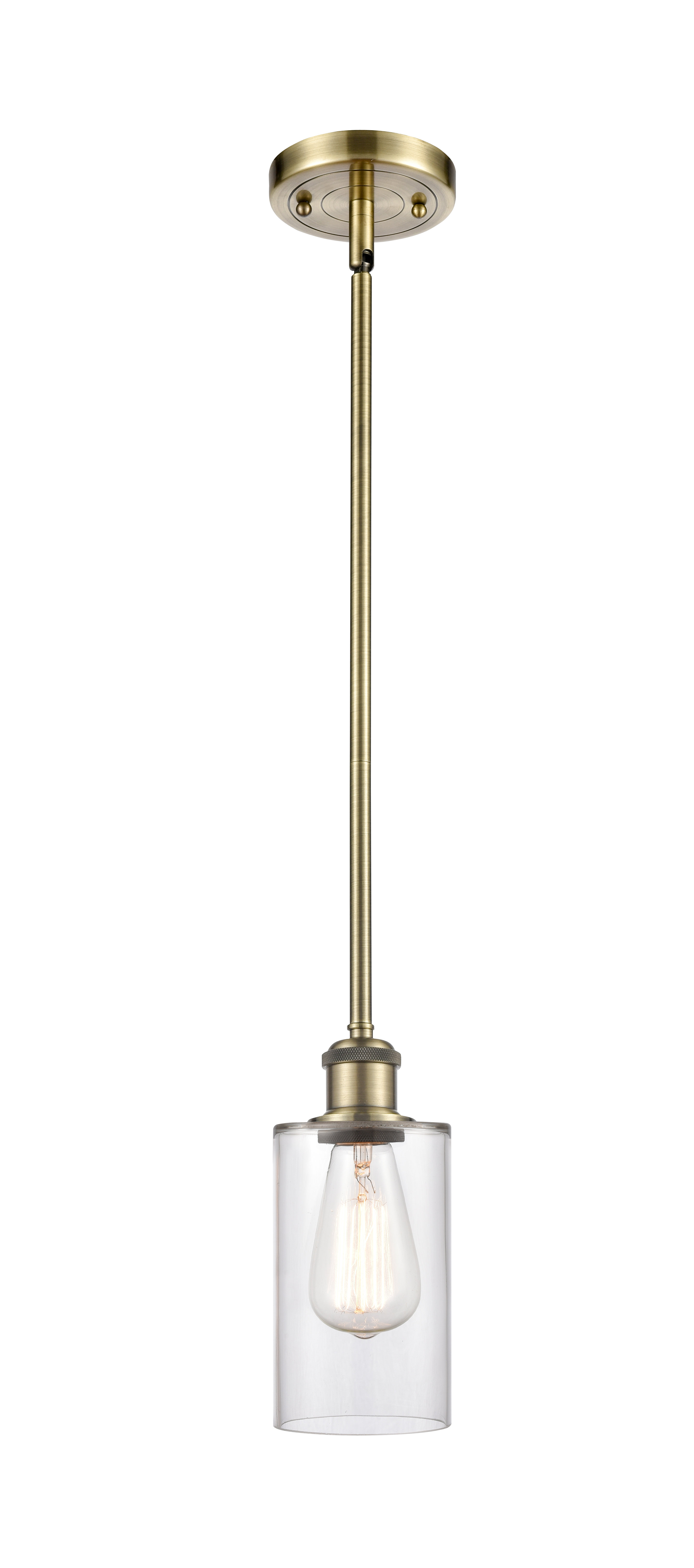 Breakwater Bay Clymer 1 - Light Cylinder Pendant | Wayfair