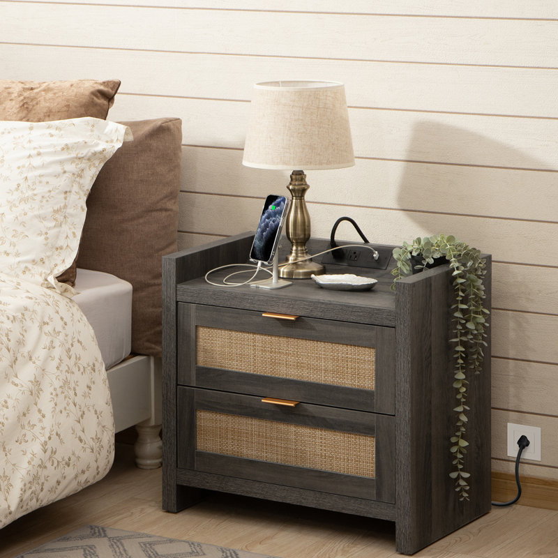 Millwood Pines Aneke Nightstand & Reviews | Wayfair
