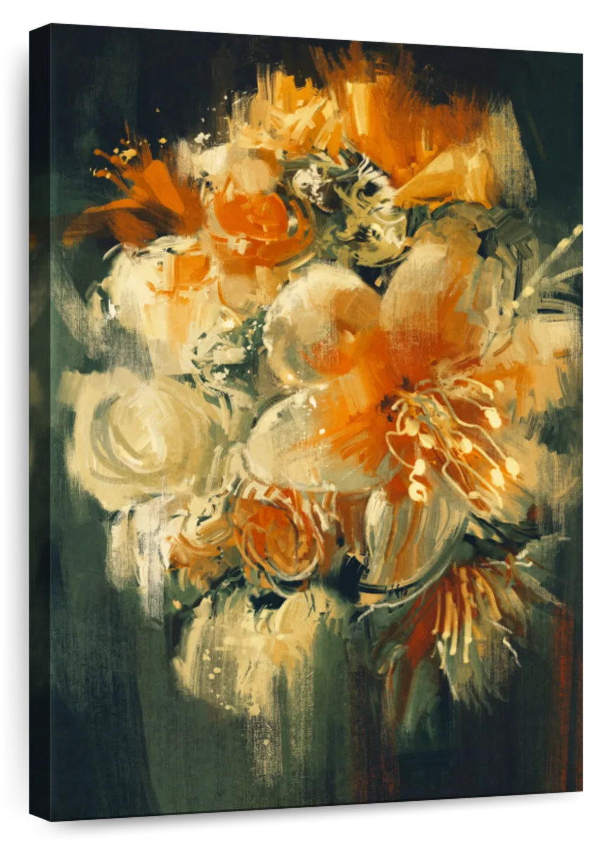 Wade Logan Avery Abstract Flower Bouquet - Wayfair Canada
