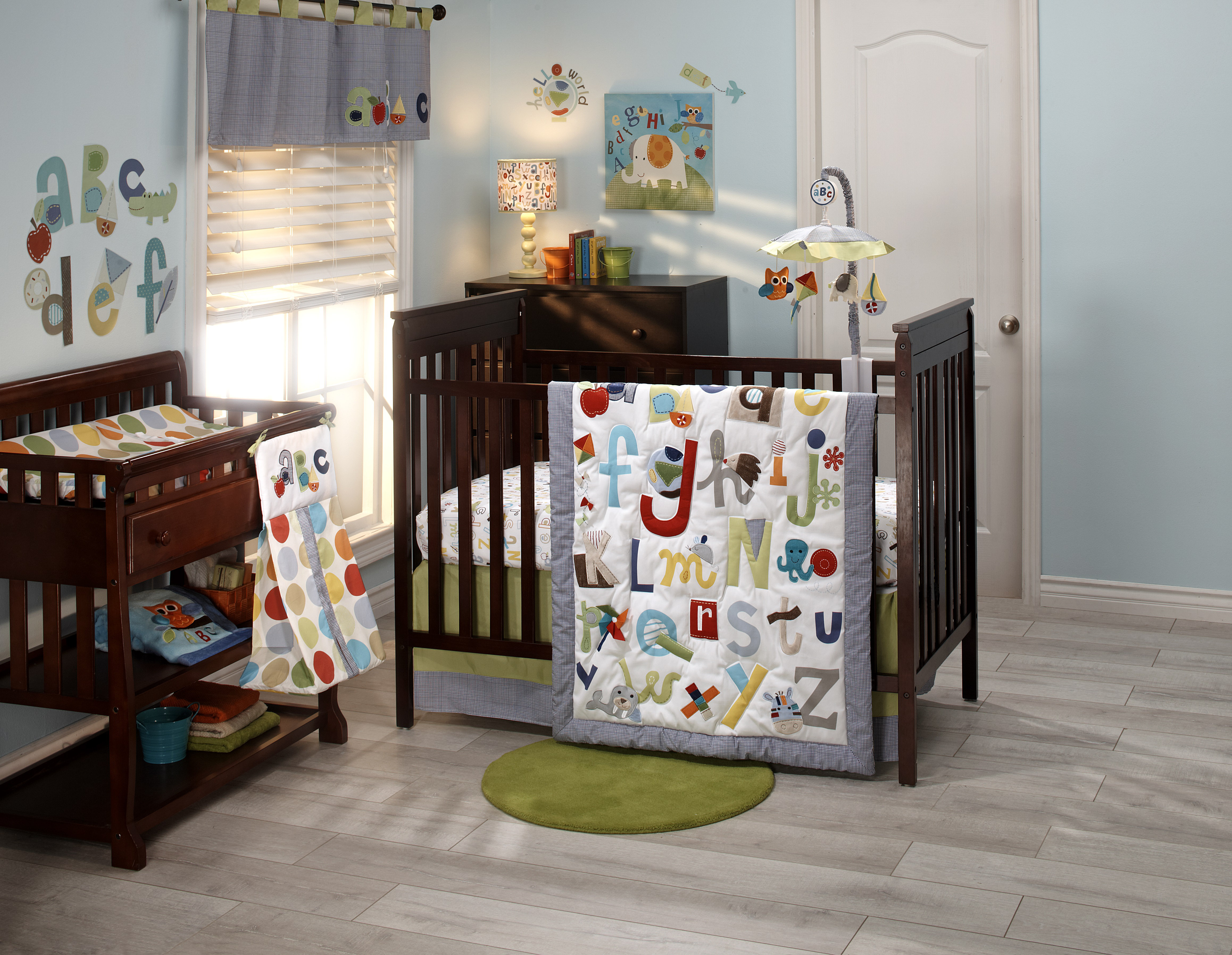 NoJo ABC with Me 4 Piece Crib Bedding Set - Wayfair Canada