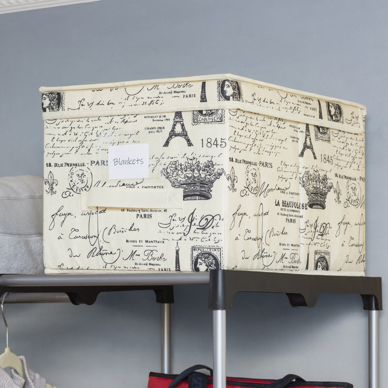 Ophelia & Co. Paris Non-Woven Storage Fabric Box & Reviews | Wayfair