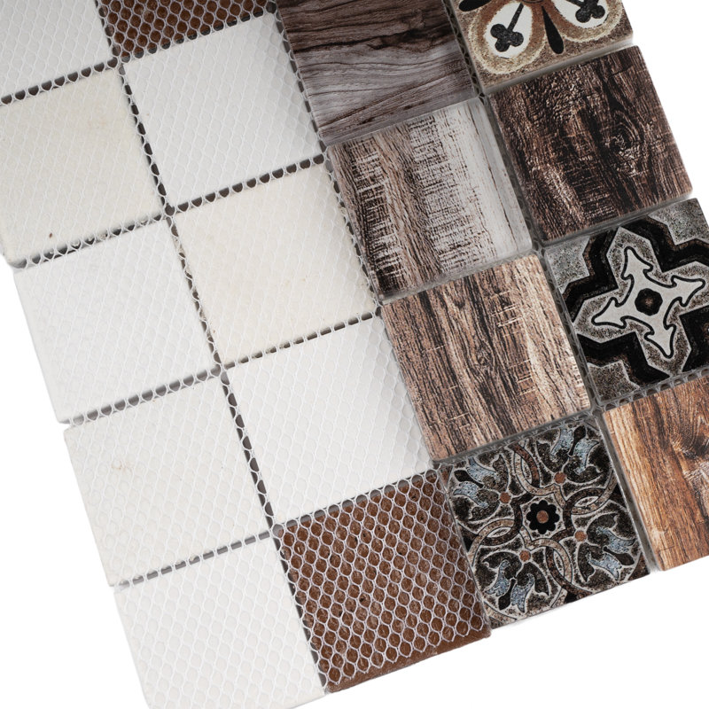 Supreme Tile Classic Roman Series 2" x 2" Glass Mosaic Wall Tile | Wayfair