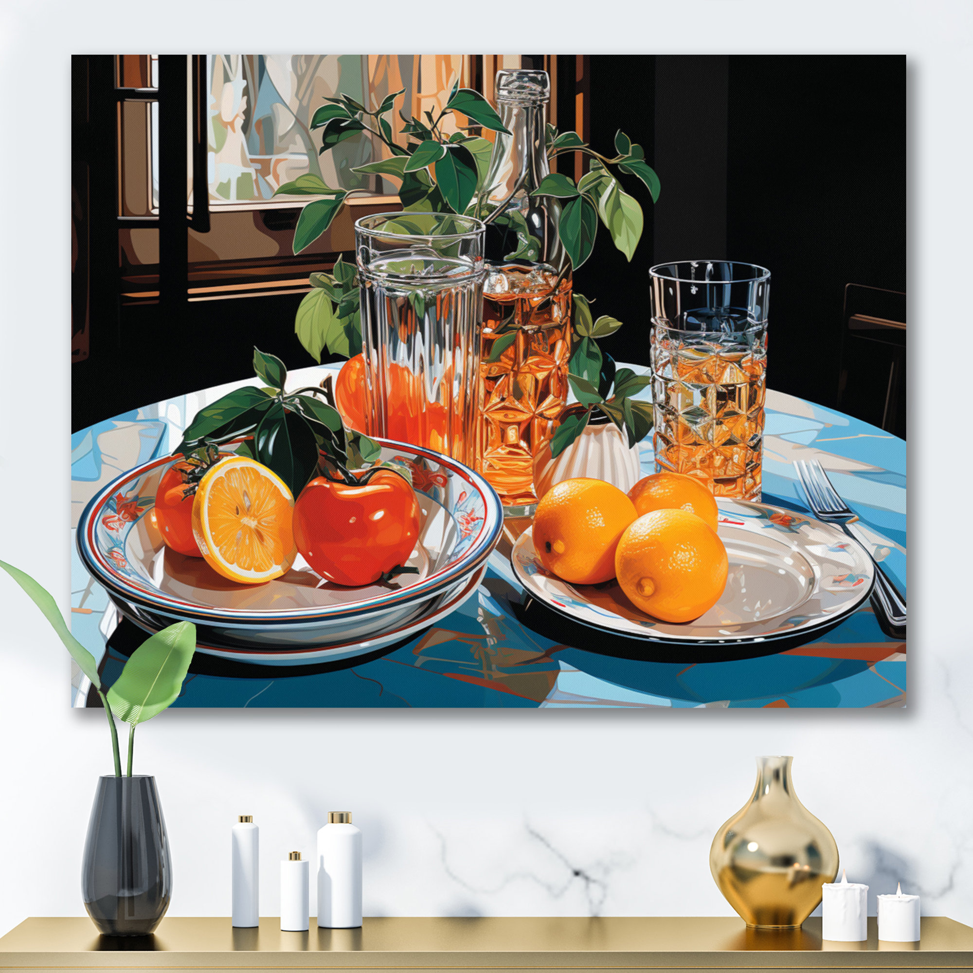 Winston Porter Cocktails Symphony I On Canvas Print | Wayfair