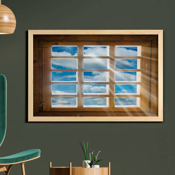 iCanvas Hawaii Window View Photographic Print on Wrapped Canvas ...