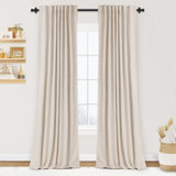 Red Curtains & Drapes You'll Love | Wayfair