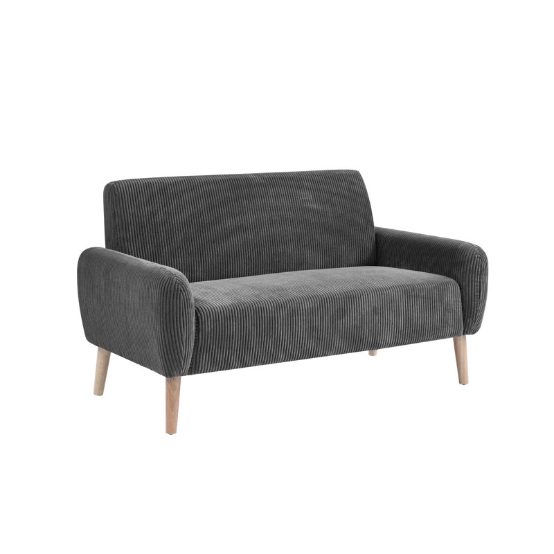 Willa Arlo Interiors Paschall 57'' Corduroy Loveseat & Reviews | Wayfair