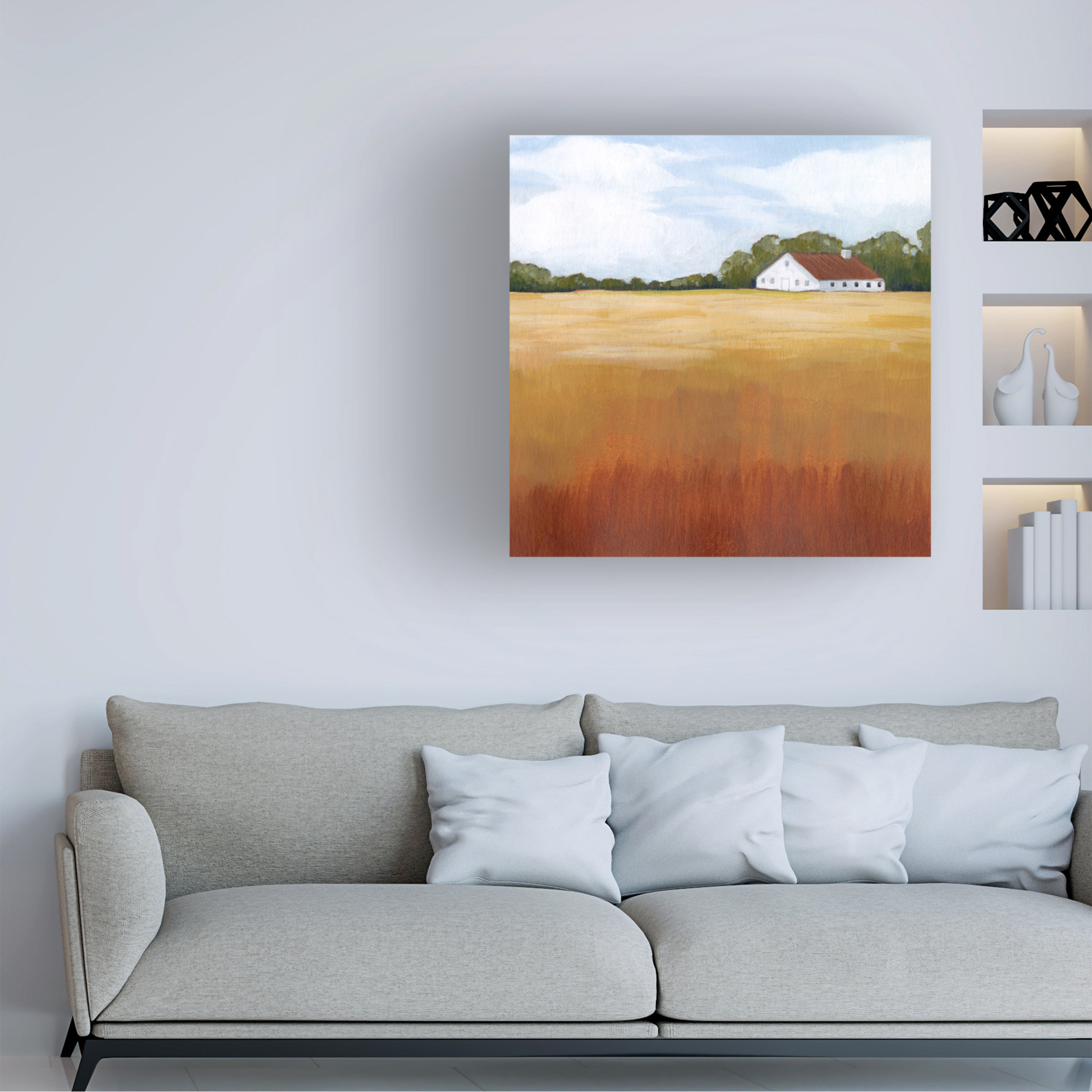 August Grove® Prairie Premise II by Grace Popp - Wrapped Canvas ...