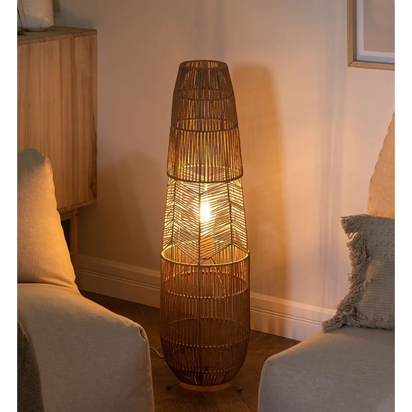 Bayou Breeze 36.22" Unique /Statement Floor Lamp | Wayfair