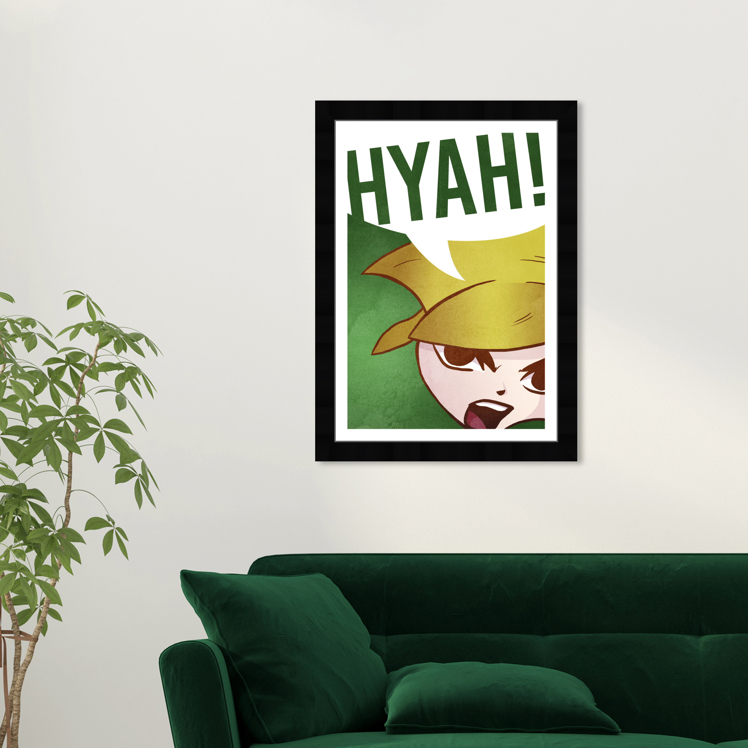 Trinx Prints 'Advertising Hyah Comics' Framed Art Print - Wayfair Canada