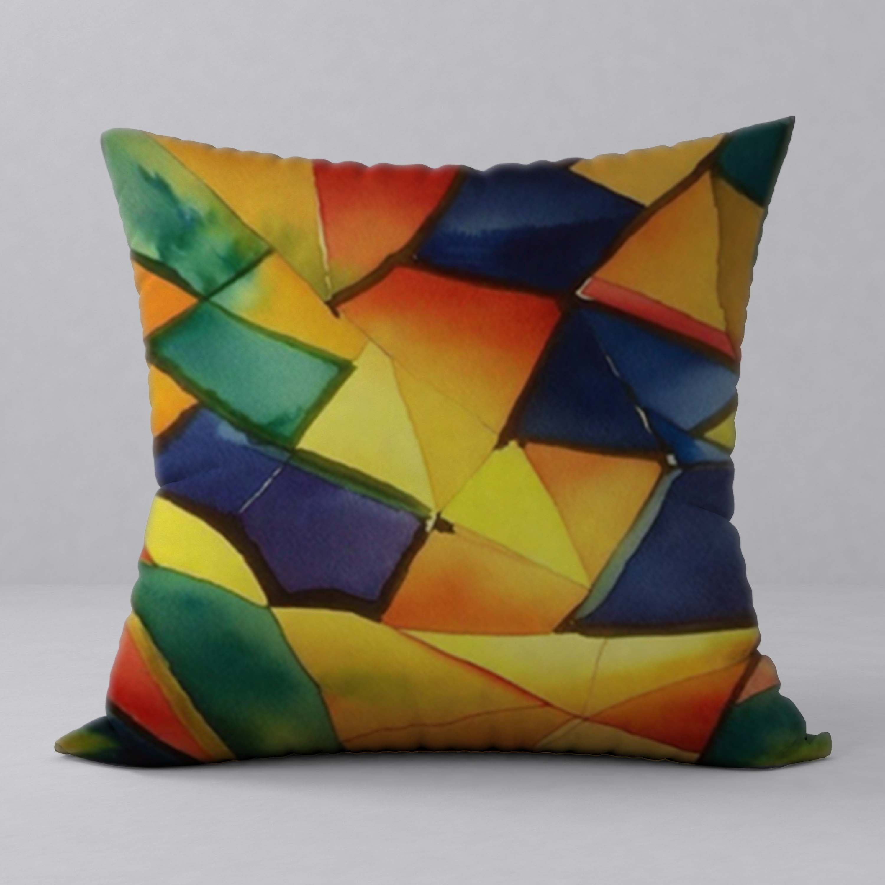 ManosMorenas Abstract Reversible Throw Pillow | Wayfair