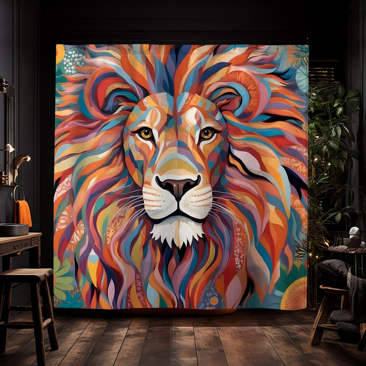 ULLI HOME Chizo Shower Curtain | Wayfair