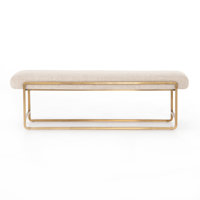 SUNPAN Koffi Upholstered Bench | Perigold
