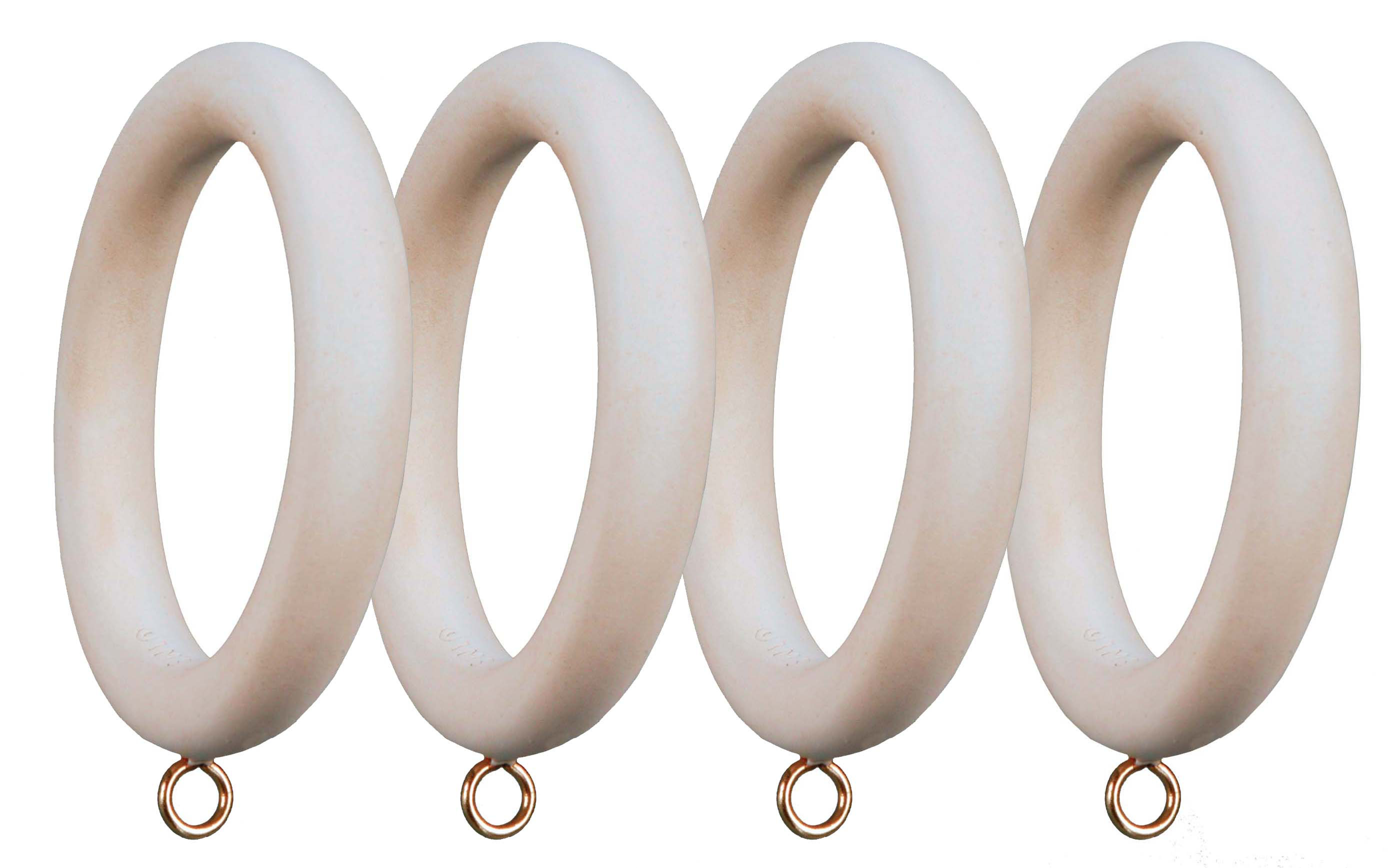 Menagerie Compatible Smooth Drapery Curtain Ring Set/4- Includes Rings ...