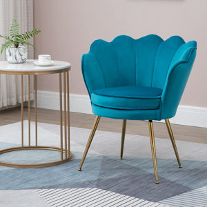 Mercer41 Vernall Velvet Barrel Chair | Wayfair