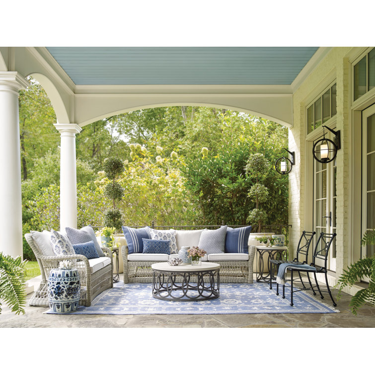 Woodard Delphi Outdoor Dining Side Chair with Cushion | Wayfair