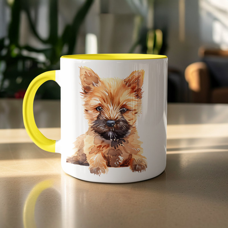 Brayden Studio Set of 2 – Adorable Maltese Dog Art Design 11oz Coffee ...