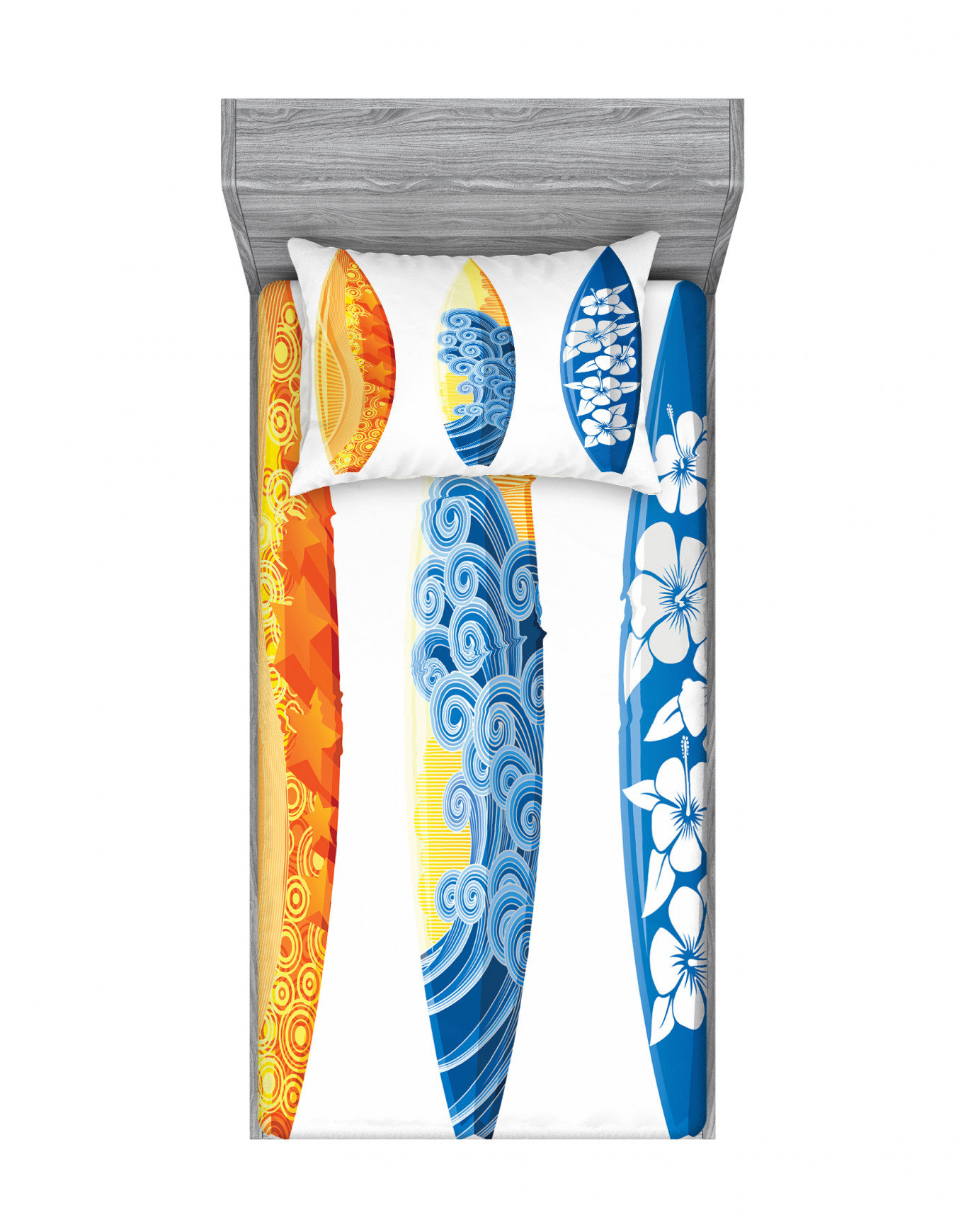 Ambesonne Surf Sheet Set | Wayfair