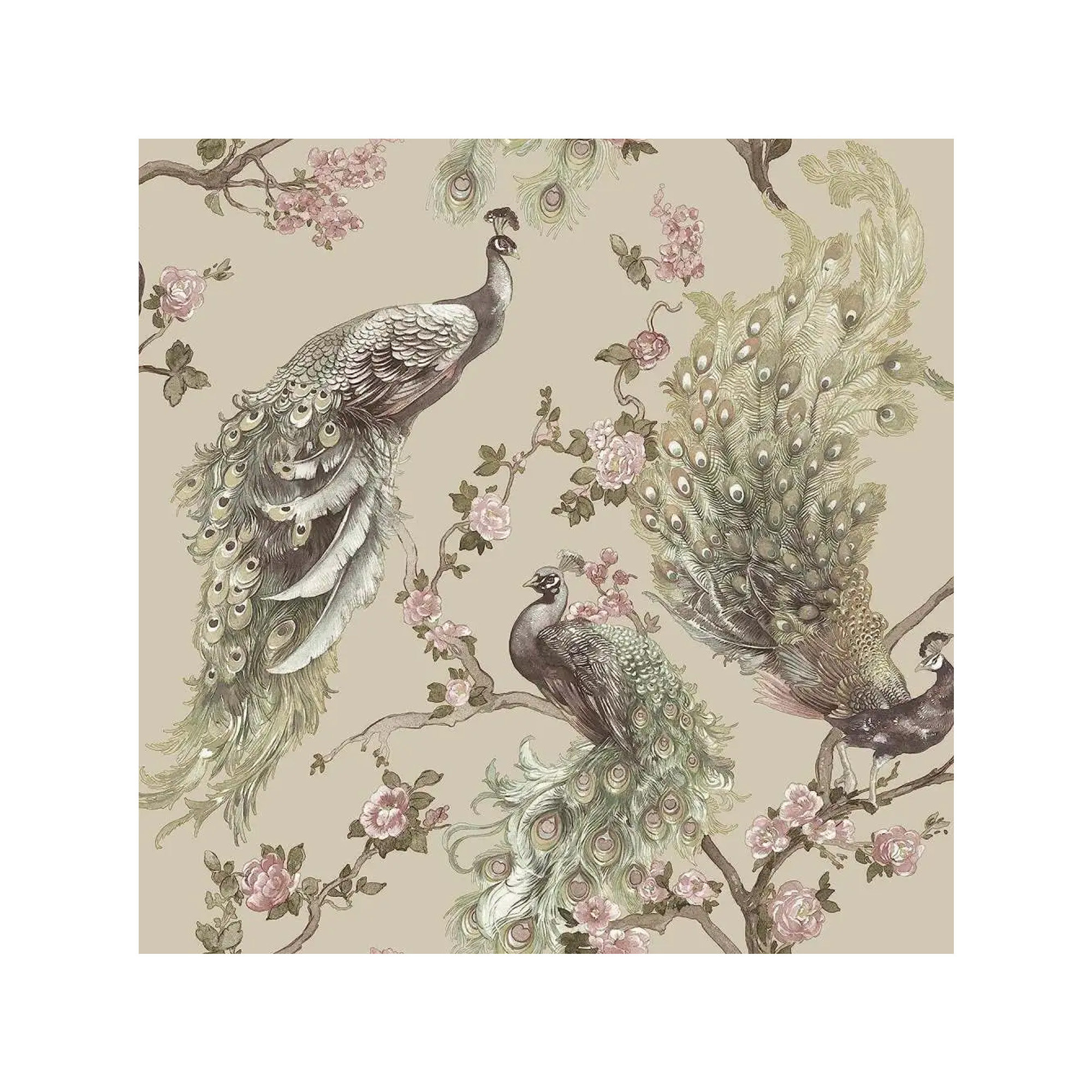 Latitude Vive 53cm x 10.5cm Textured Glitter / Shimmer Wallpaper Roll ...