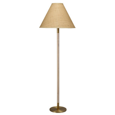 Jamie Young Company Merlin Metal and Wood Floor Lamp | Perigold