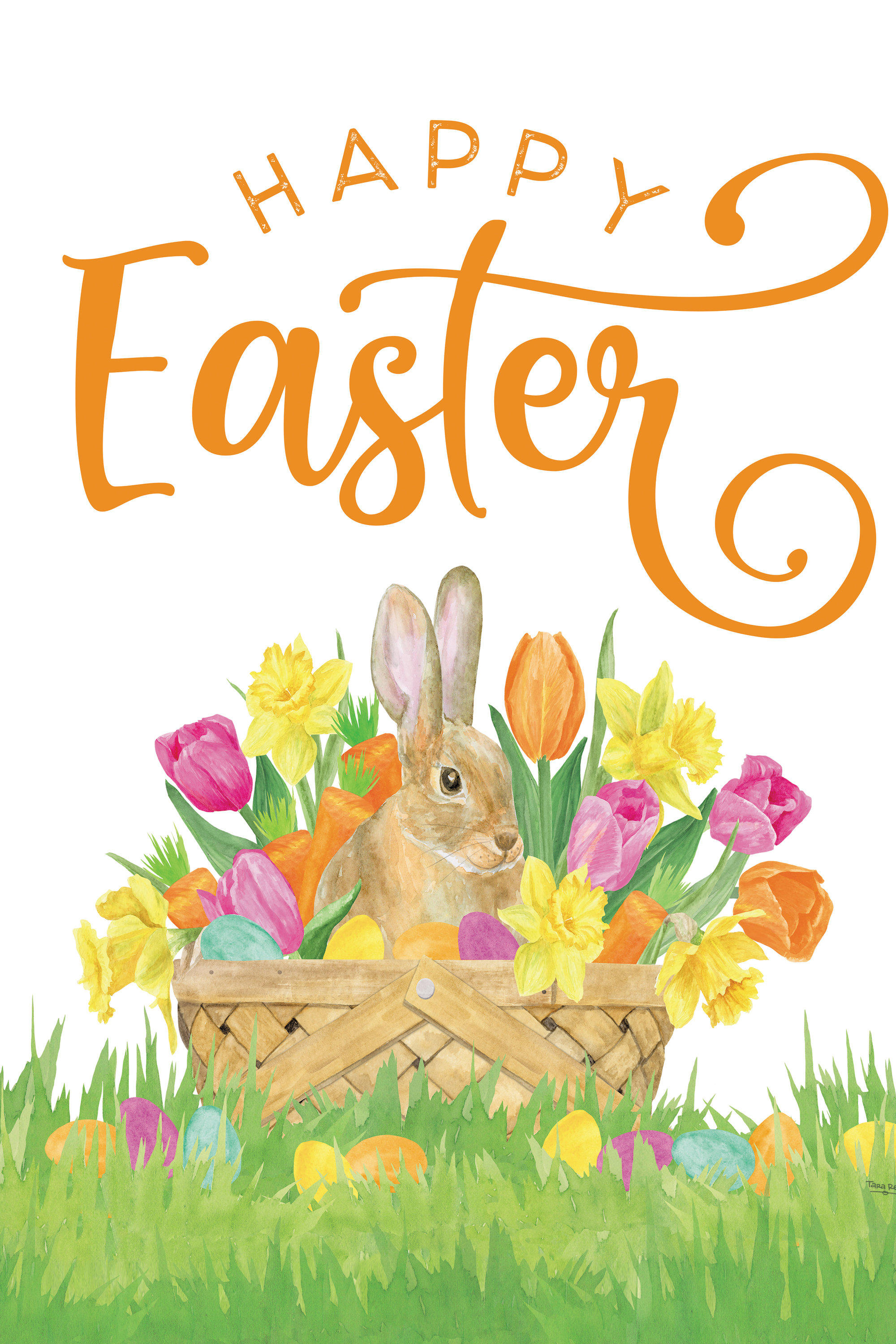 The Holiday Aisle® Janit Hoppy Spring XV On Canvas Print | Wayfair