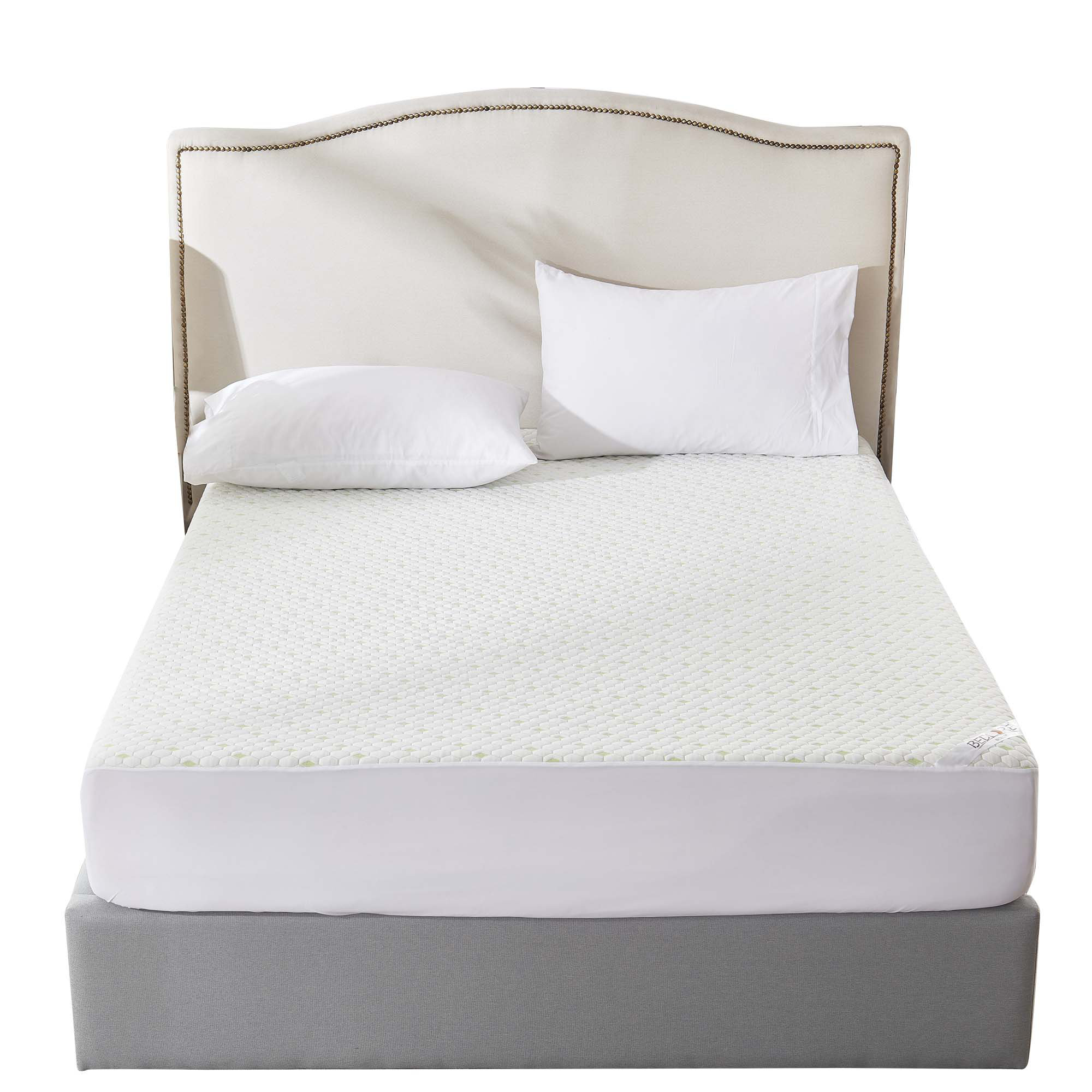 BEDLORE® Waterproof Fitted Mattress Protector 3D Air Fabric Breathable ...