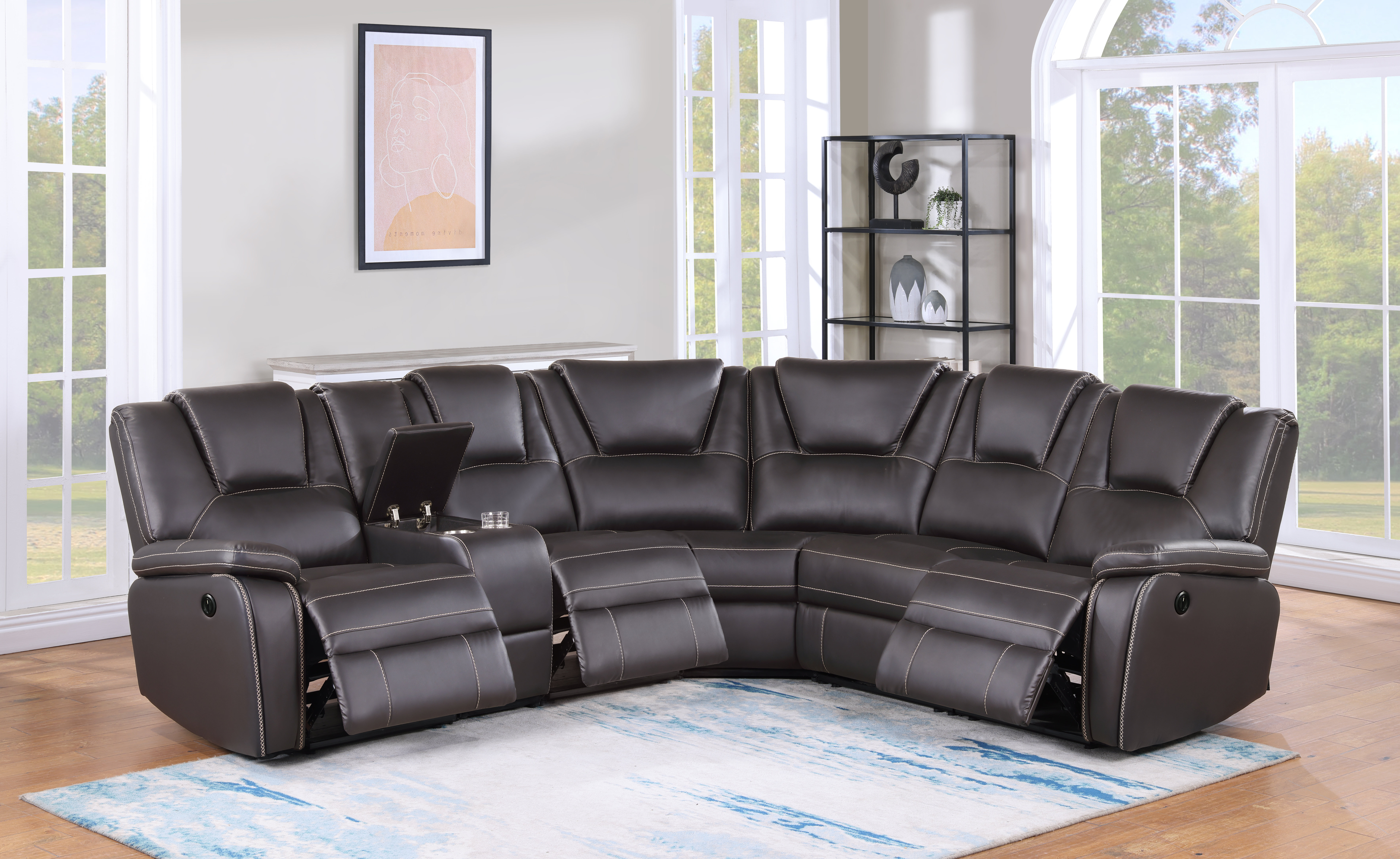 Hokku Designs Rattee Upholstered Recliner - Wayfair Canada