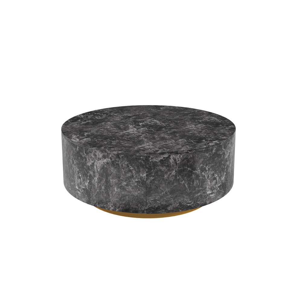 Everly Quinn Tavola Fiorita Round Coffee Table | Wayfair