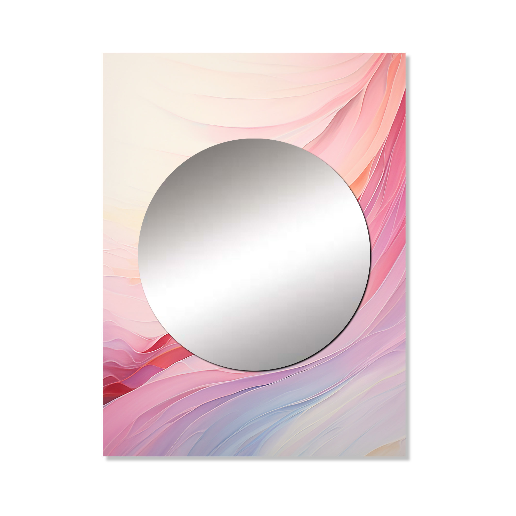 East Urban Home Ephemeral Rainbow Fantasy Arc I - Rainbow Mirror Wall ...