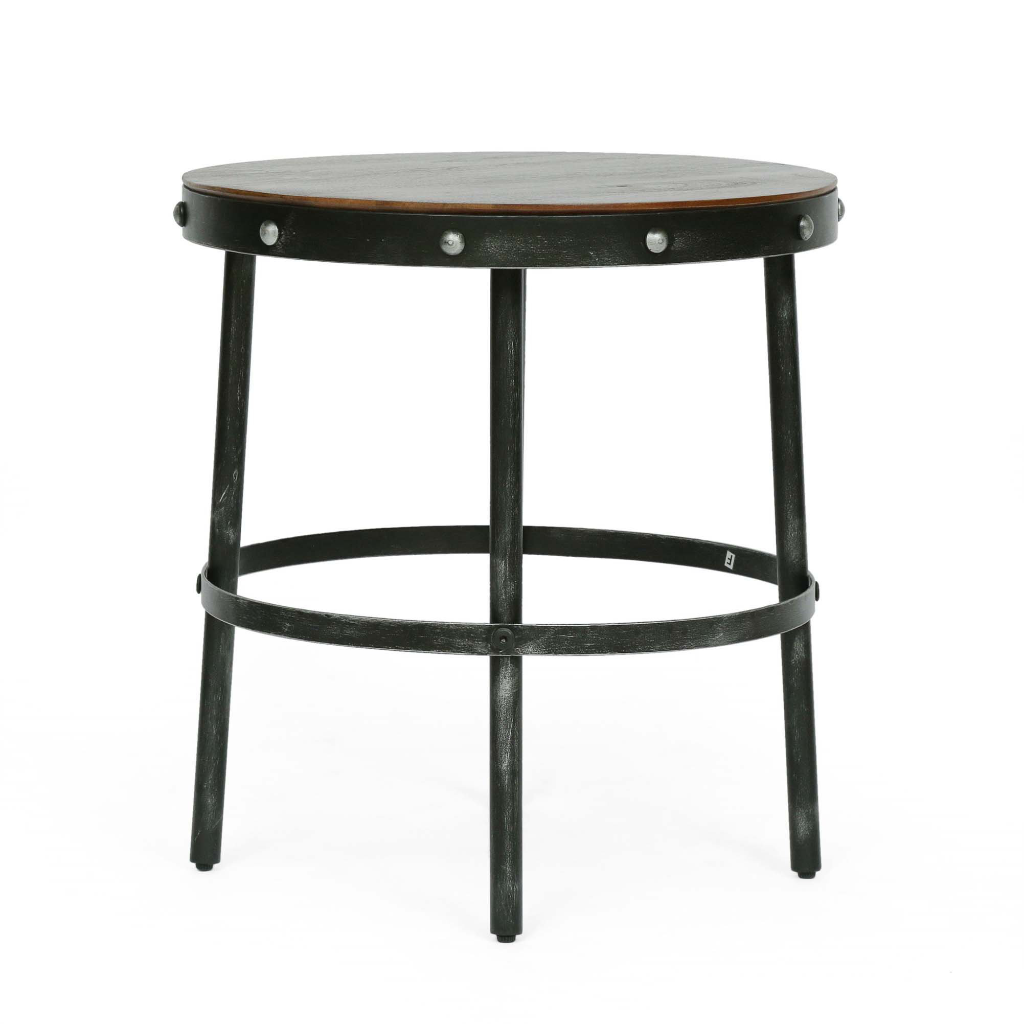 17 Stories Rivet Side Table | Wayfair