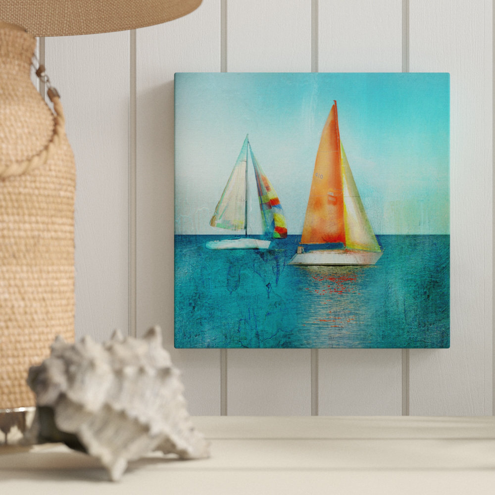 Breakwater Bay 'Color Tint Sail' Painting on Wrapped Canvas & Reviews ...