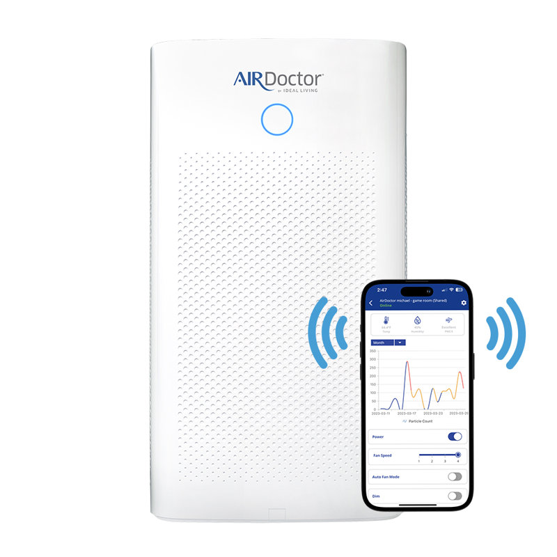 Air Doctor AIRDOCTOR AD5500i Smart Purifier for Extra Large Spaces ...