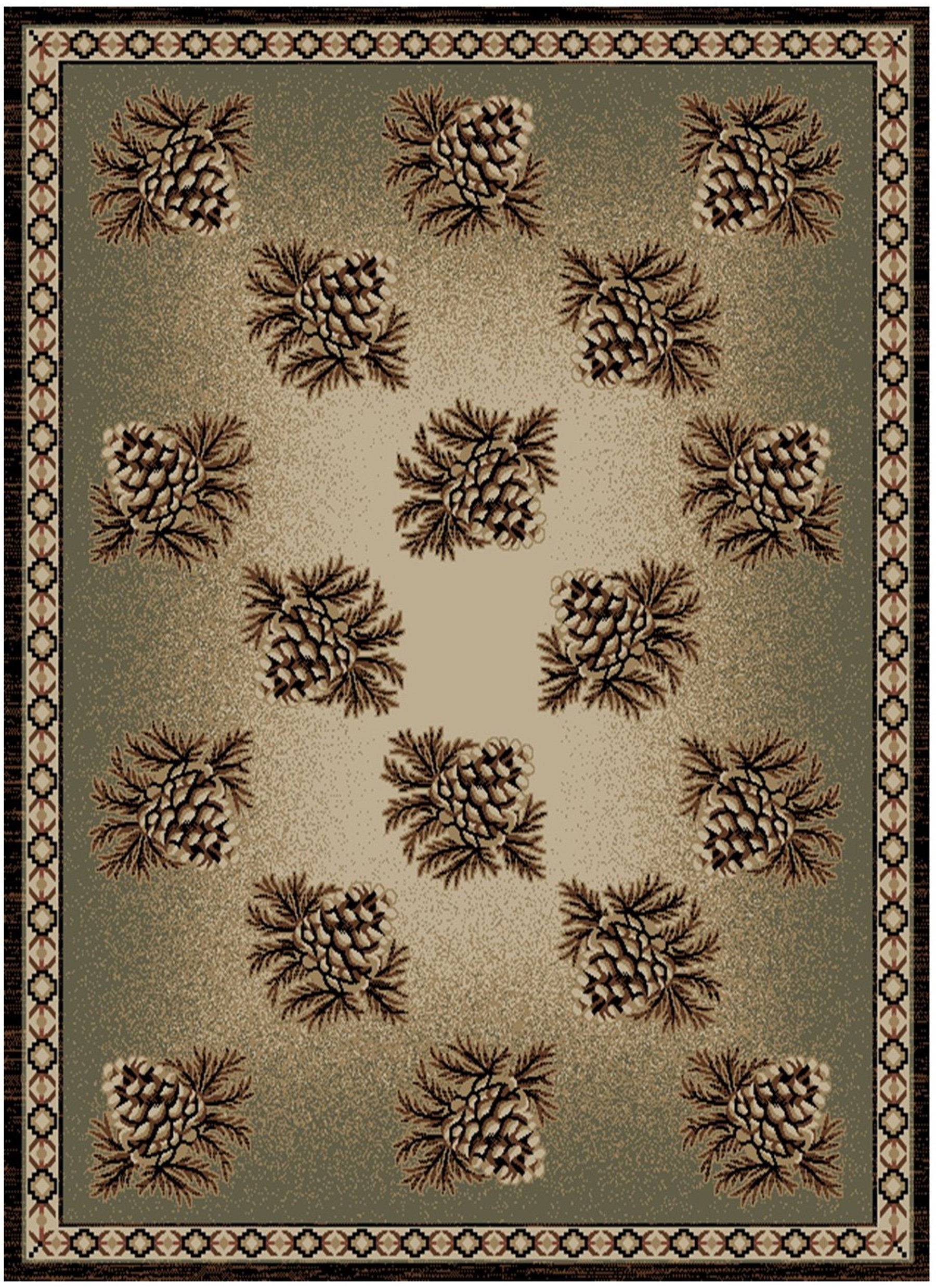 Mayberry Rug Hearthside Rustling Forest Area Rug | Wayfair