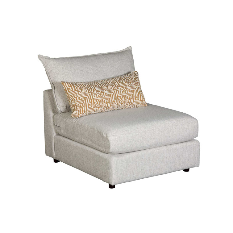 Southern Home Furnishings Durango Pewter Armless Chair | Wayfair