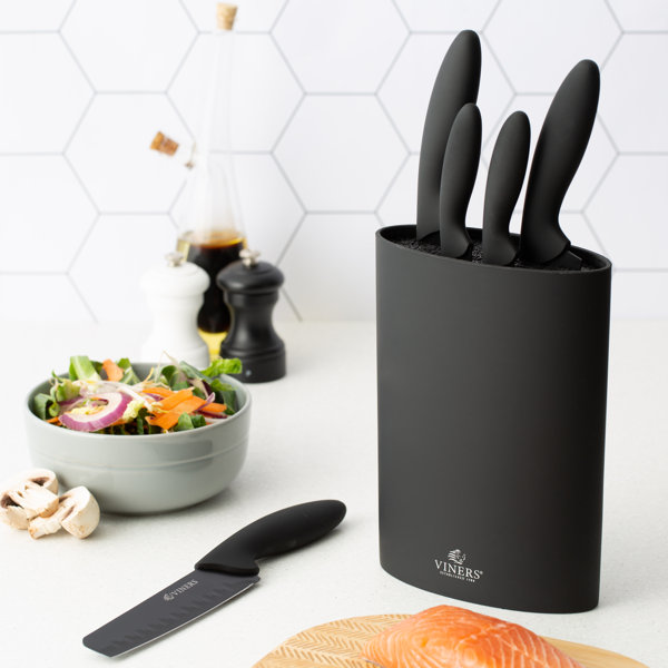 Viners Assure 5 Piece Knife Block Set & Reviews | Wayfair.co.uk