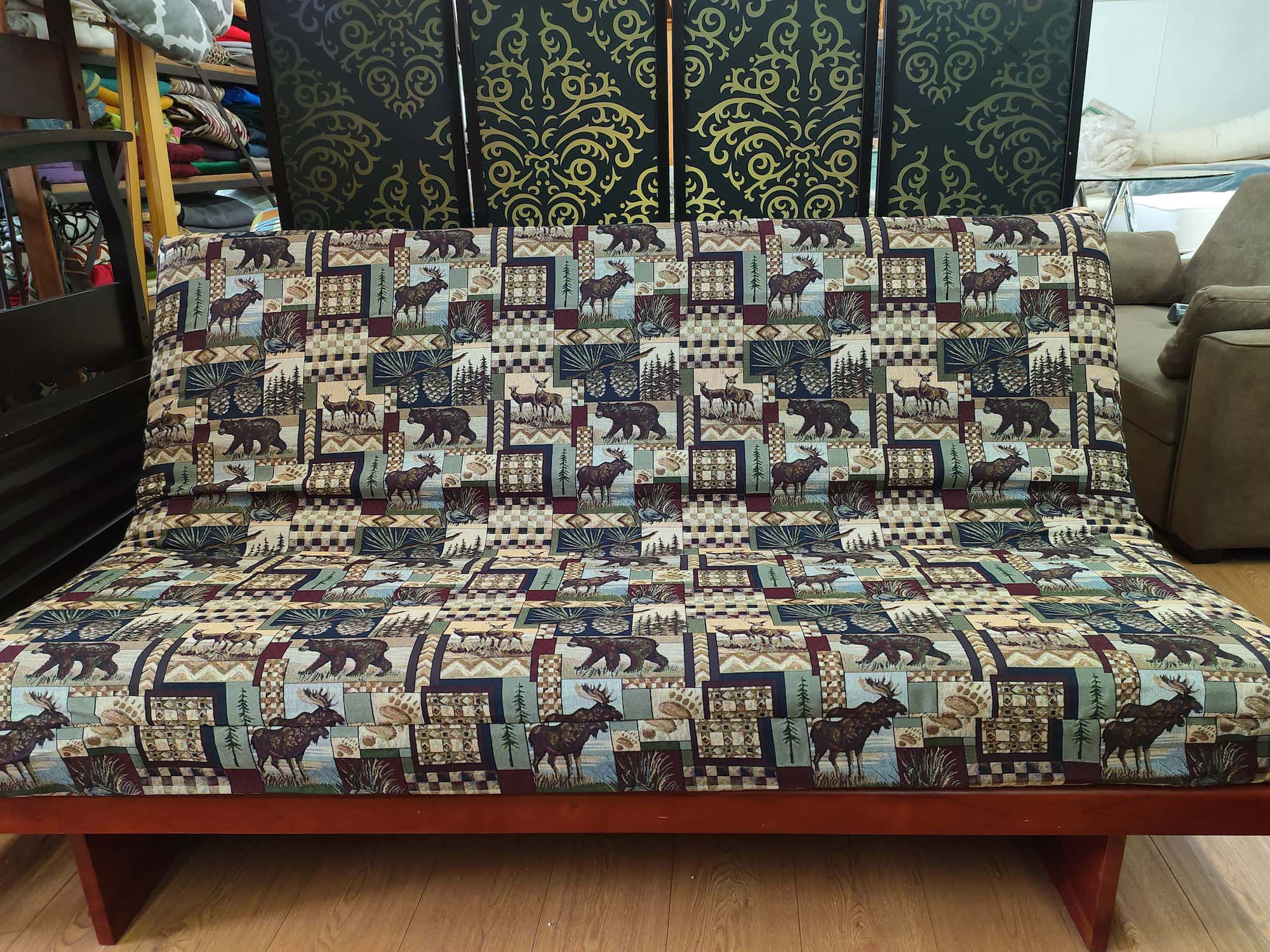 Prestige Furnishings Peters Cabin Stone Futon Cover - Wayfair Canada