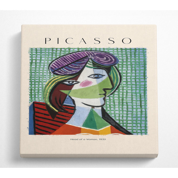 Marlow Home Co. Head Of A Woman, 1935 by Pablo Picasso - Wrapped Canvas ...