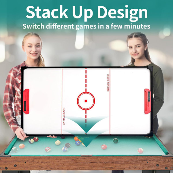 JTANGL 12-In-1 Combo Game Table Set For Adults, Multi Game Table For ...