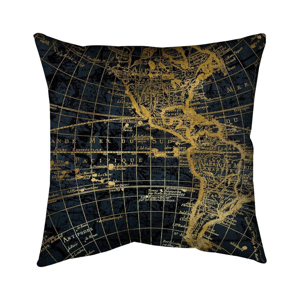 Begin Edition International Inc. Blue and marine world map globe - 16 ...