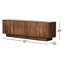 Birch Lane™ Hooke Solid Wood TV Stand for TVs up to 88" & Reviews ...