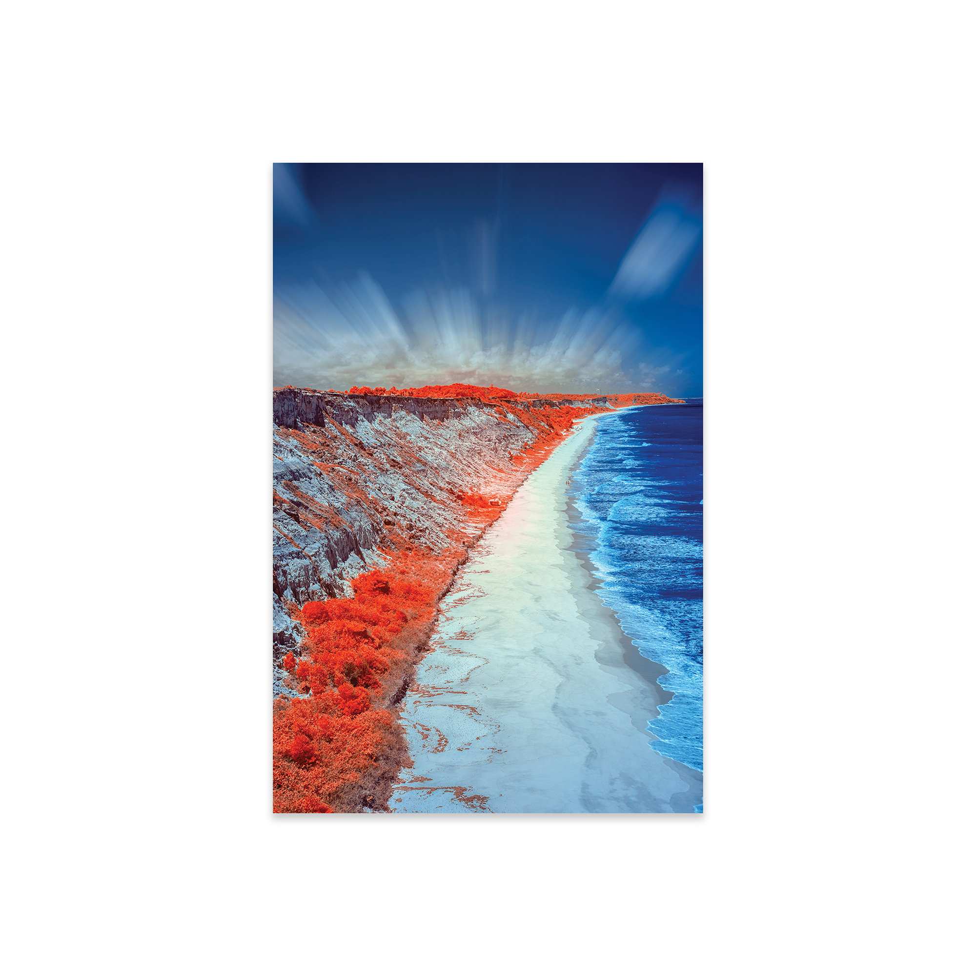 Highland Dunes Costal Vertical Beach - Bahia, Brazil Print On Acrylic ...