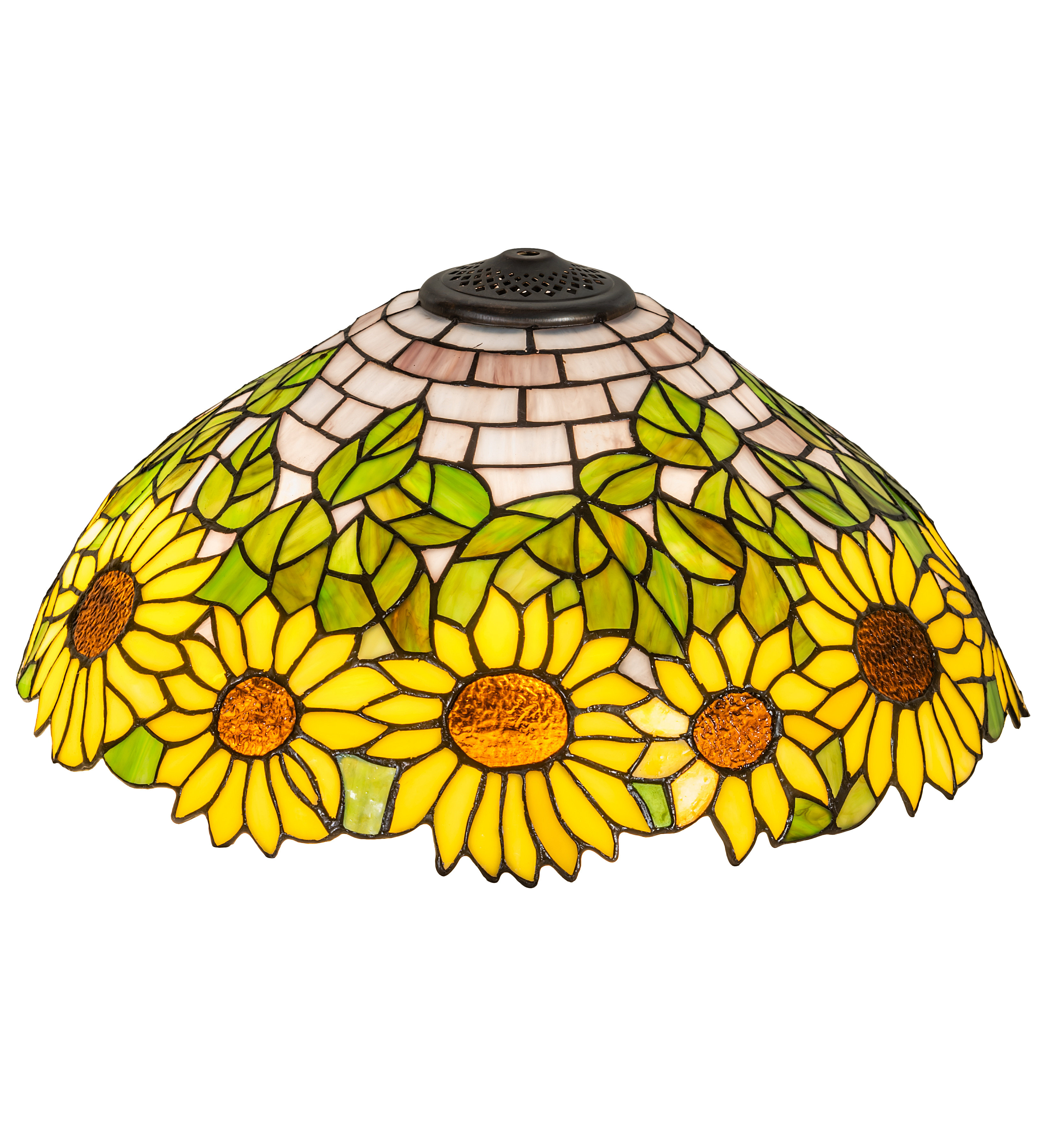 Meyda Lighting 18" Wide Wild Sunflower Shade | Perigold