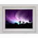 Union Rustic Northern Light Treeline Framed Print | Wayfair.co.uk